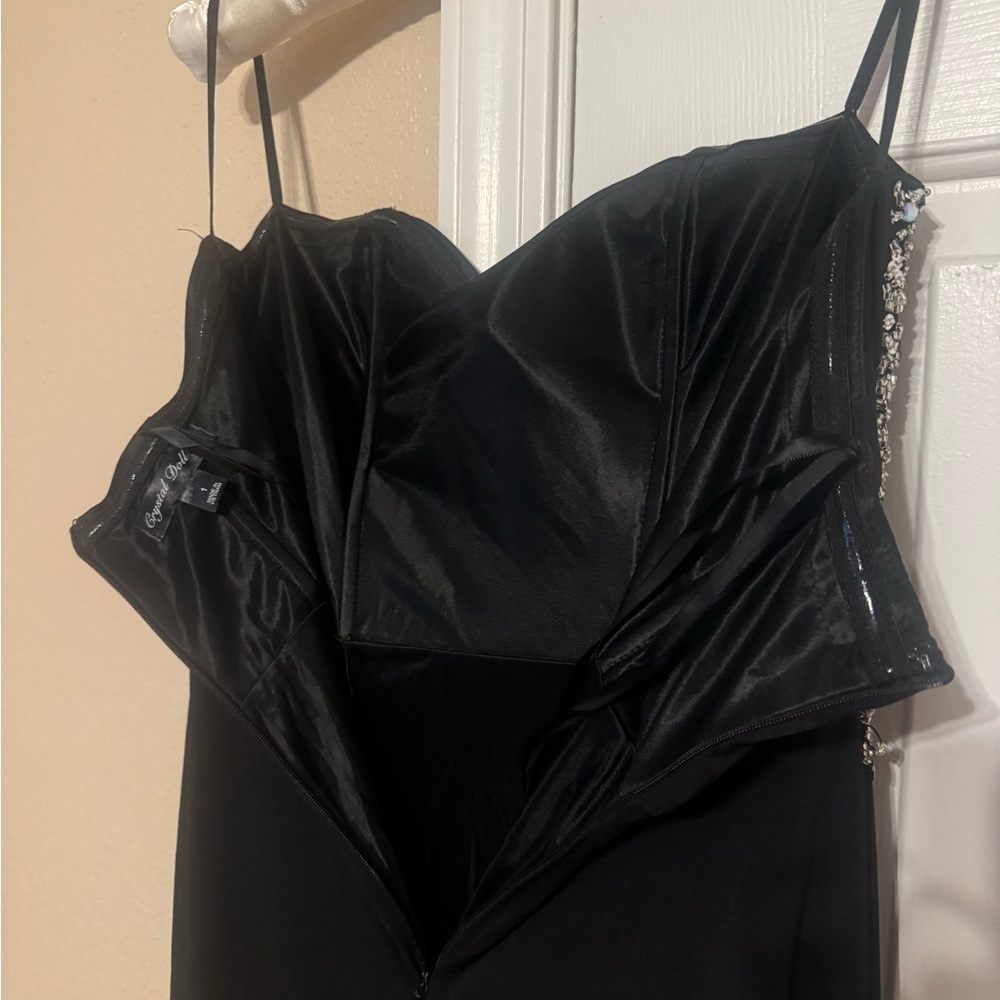 Prom Dress -Crystal Doll Black - Gem